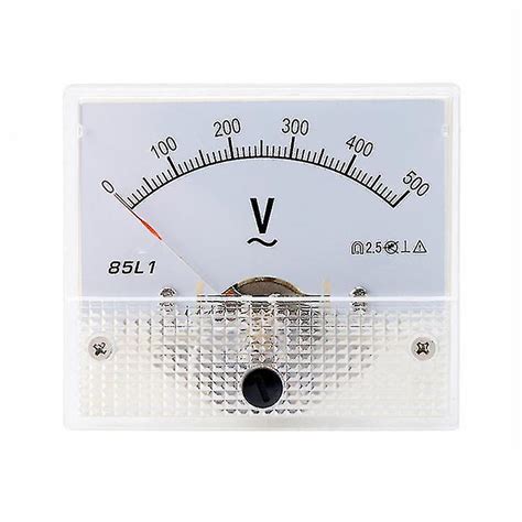 High Accuracy Analog Dial Panel Meter Voltmeter Gauge Voltage Testing Panel Fruugo Uk