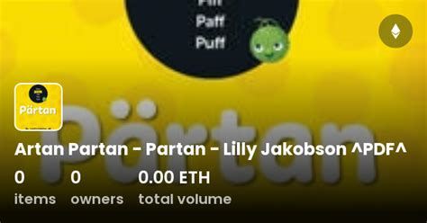 Artan Partan Partan Lilly Jakobson Pdf Collection Opensea