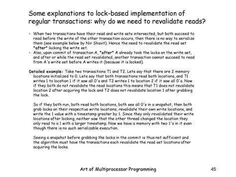 Transactional Memory Companion Slides For Ppt Download