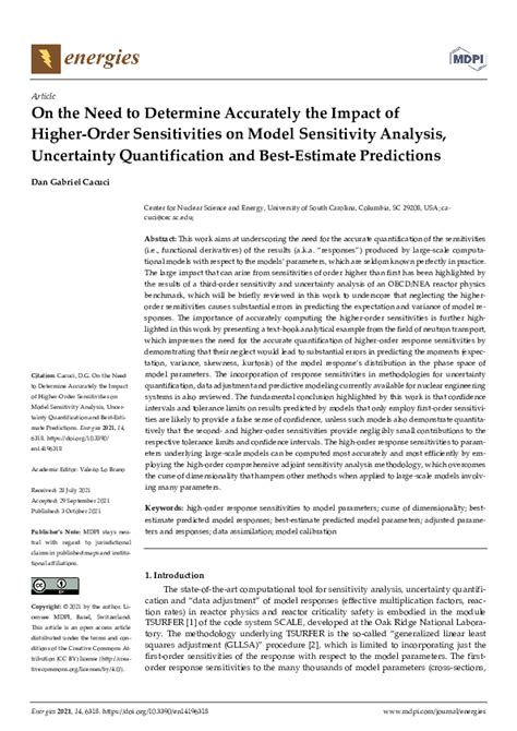 Pdf On The Need To Determine Accurately The Impact Of Higher Order