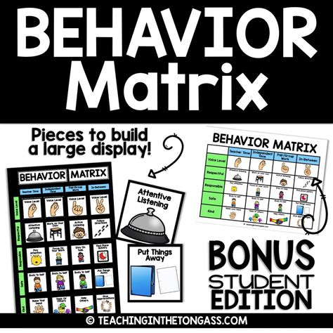 PBIS Behavior Matrix Teaching In The Tongass