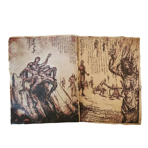 Evil Dead Book Pages