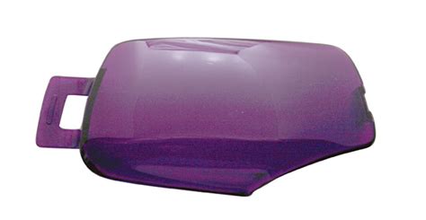 2 Purple Side Dome Light Lens Fits Kenworth W900lt800 2006 14 And T