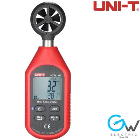 Uni T Ut363 Ut363bt Bluetooth Mini Digital Anemometer Gw Electric Sdn Bhd
