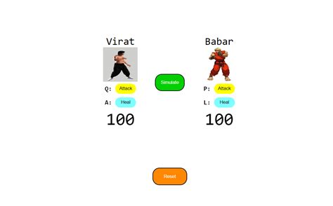 Github Mustansir Mfighting Game Basic Fighting Game Using Htmlcss And Js