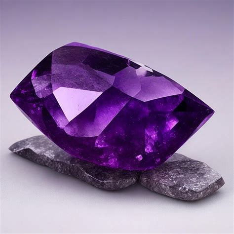 Premium Ai Image Attractive Amethyst Stone