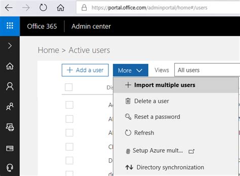 Bulk Upload Users On Office 365 Tenant Aerrow