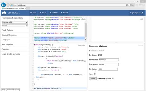 Blog Post Whats Knockoutjs And First Example Mahmut Can Sozeri