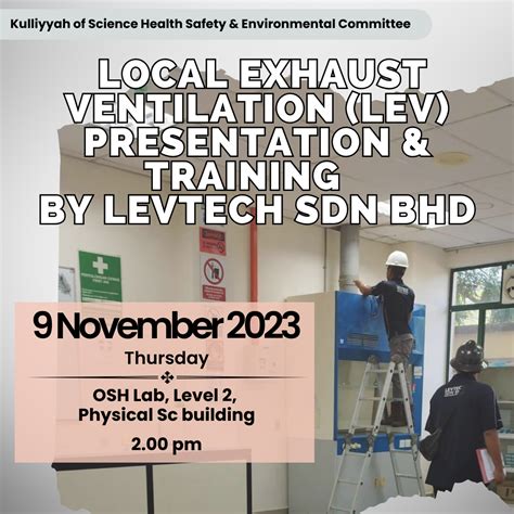 Koshsec Local Exhaust Ventilation Lev Presentation And Training By