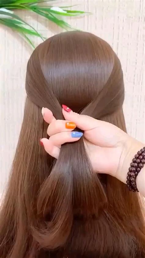 New Puff Hairstyle For Medium Hair Girls Hairstyle Easy Hairstyle Messy