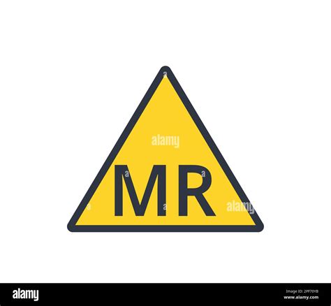 Mr Conditional Symbol Graphical Symbols For Medical Devices Stock