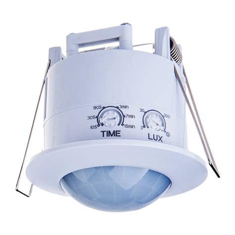 Pir Motion Sensor Range M Max Watt Ip Recessed White