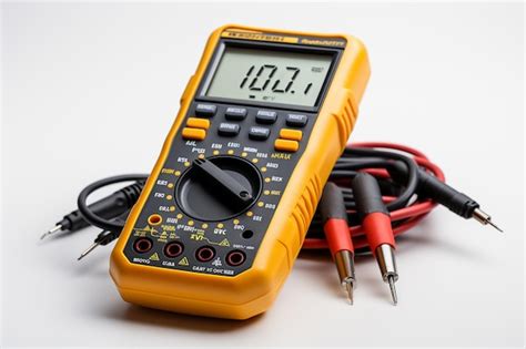 Premium Photo Digital Multimeter On White Background