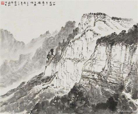 山西陵川县王莽岭 3 2015年山水作品 许钦松作品展 许钦松在线作品 许钦松官方网站 雅昌艺术家网
