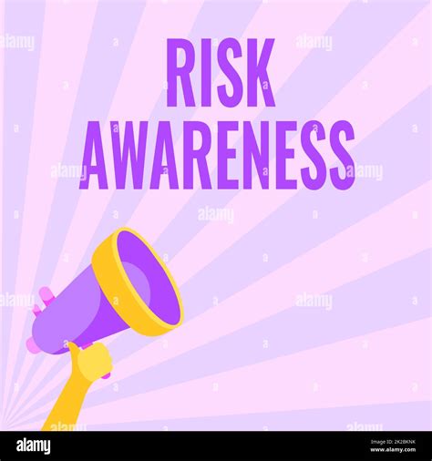 Writing Displaying Text Risk Awareness Word Written On Recognizing Factors That May Cause A