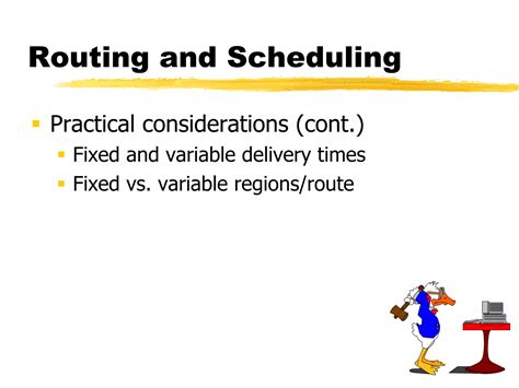 Supply Chain Logistics Vehicle Routing And Scheduling Ppt