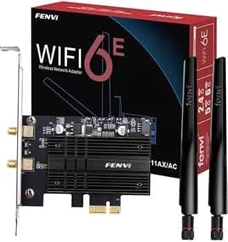 Fenvi FV AXE Wi Fi E AX PCIe Network Card Bluetooth Heat Sink AX Mbps Ax