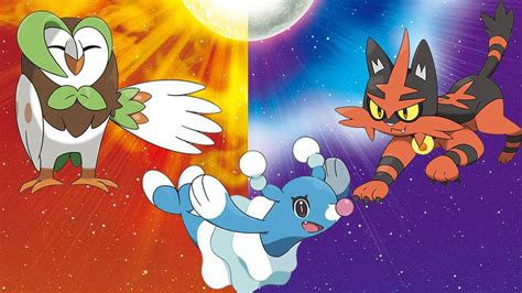 Pokemon Sun And Moon Starter Evolutions Announced