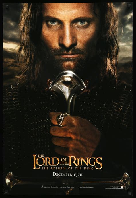 The Lord Of The Rings The Return Of The King One Sheet Movie Poster