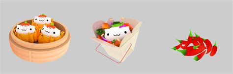 Cute Animated Food