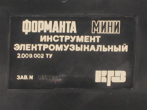 Infrequent Sound Sextex Technology Formanta Mini Keytar Форманта Мини