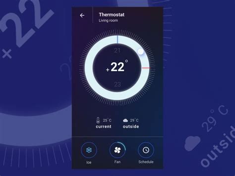 Thermostat Ui Design