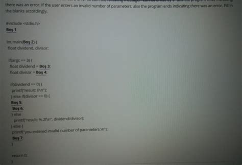 Solved The Following Code Gets 2 Floating Point Values From