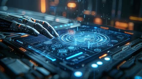 Premium Photo Digital Interface With Touchscreen Gestures In A