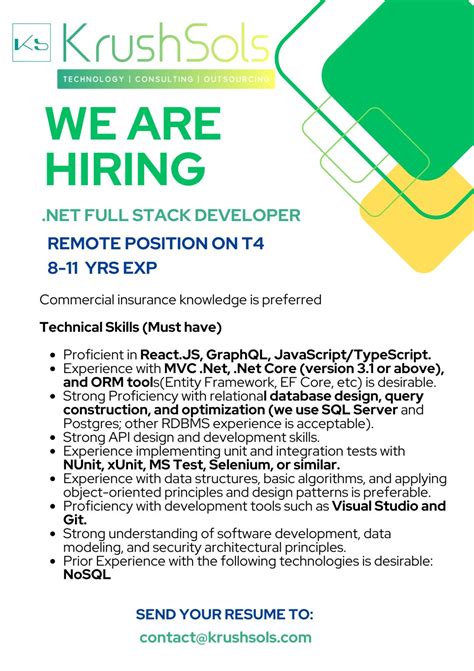 Krushsols On Linkedin Dotnetdeveloper Dotnetjobs Dotnet