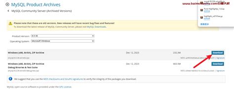 Windows 安装mysql 80 工具盒子