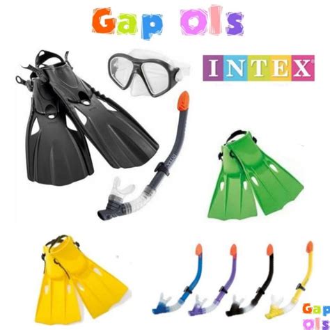 Jual Intex Snorkeling Set Intex Pipa Snorkel Pipa Udara Snorkeling