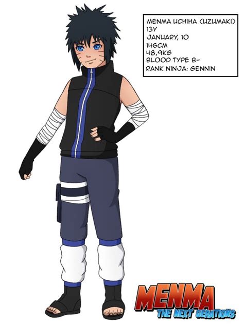 Menma Uchiha Uzumaki Png Personagens De Anime Inspiração De