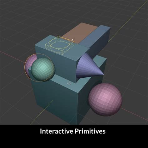 Interactive Primitives Rblender