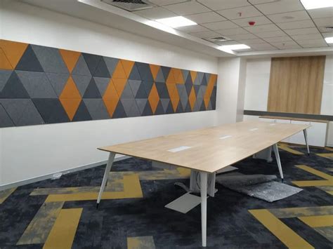 Polyester Non Woven Fibre Acoustic Wall Panel For Sound Absorbers At ₹ 350 Sq Ft In Chennai