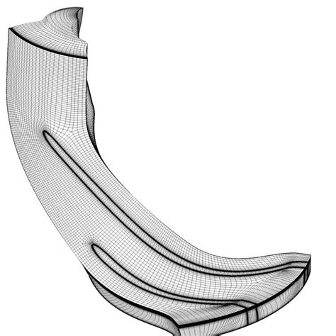 Computational Domain With Meshes Download Scientific Diagram