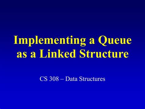 Linkedqueuesppt
