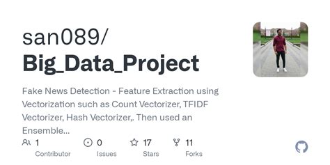 Bigdataprojectdatafakeorrealnewscsv At Master · San089bigdata