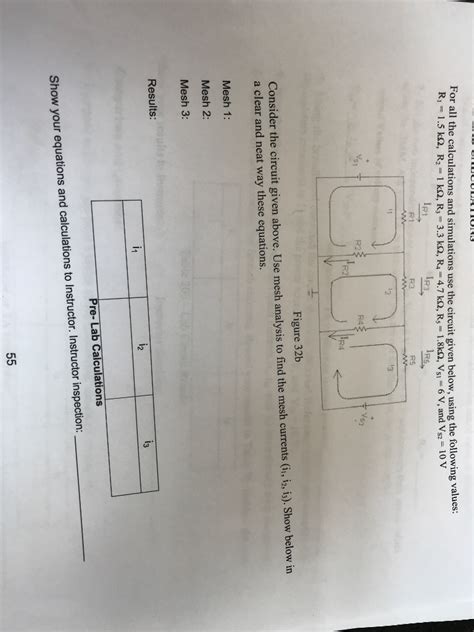 Solved Consider The Circuit Above Use Mesh Analysis To Find Chegg
