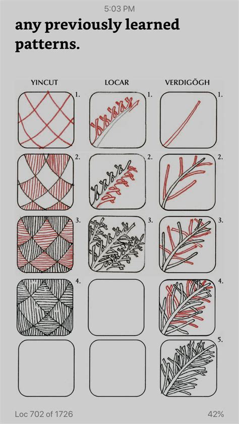 How To Draw Zentangle Patterns