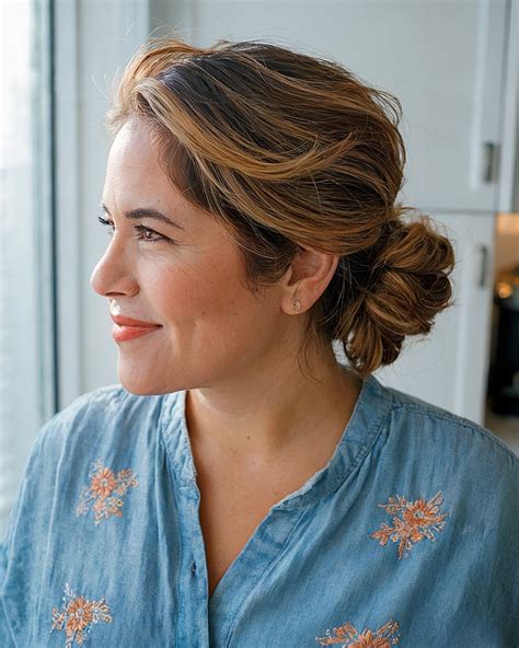 20 Low Bun Hairstyles That Are Too Chic To Miss In 2025 Kappers Magazine