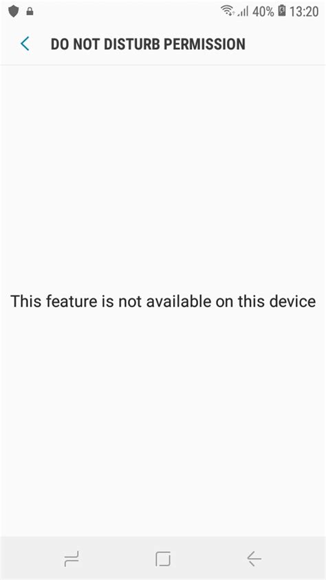 Android This Feature Is Not Available On This Device Getting This