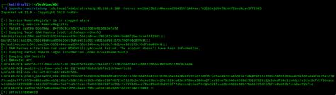 Active Directory Dumping Credentials With Impacket Secretsdump Vk9 Security