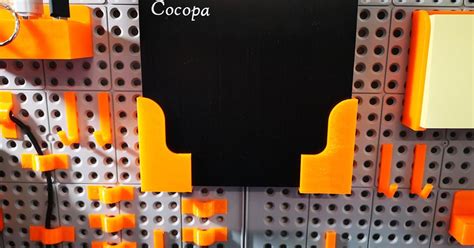 Usb Cd Drive Holder For Keter Pegboard By Ciubecca Download Free Stl