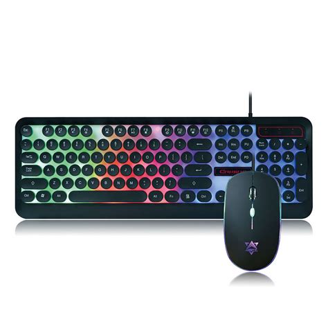 Usb Wired Round Keyboard Punk Keyboard Keyboard Manufacturers