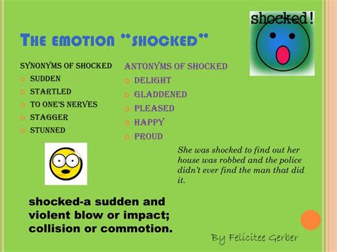 Ppt The Emotion “shocked” Powerpoint Presentation Free Download Id