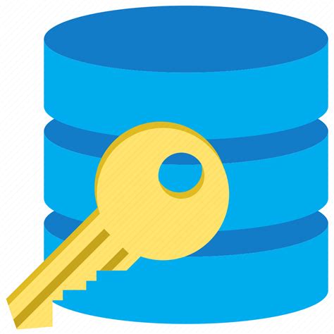 Database Db Key Dbase Security Data Password Secure Icon