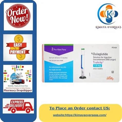 Trulicity 15 Mg Solution For Injection In Pre Filled Pen At ₹ 4999box