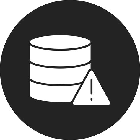 Database Alert Vector Icon 33177192 Vector Art At Vecteezy
