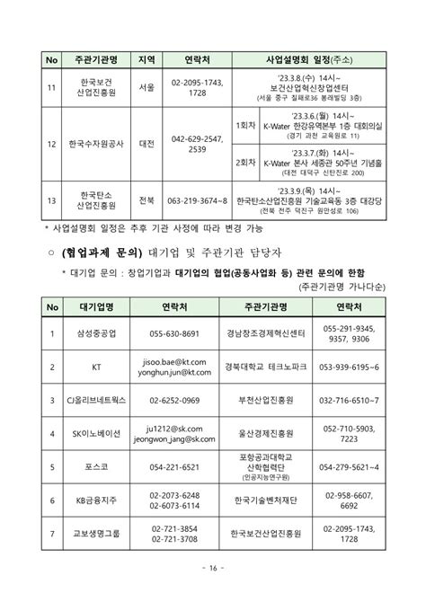 2023년 창업도약패키지 창업기업 모집 공고 충남벤처협회