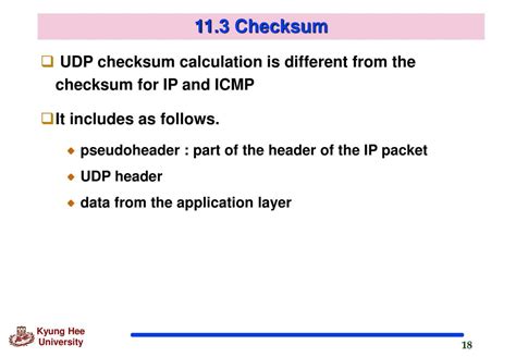 Chapter 11 User Datagram Protocol Ppt Download